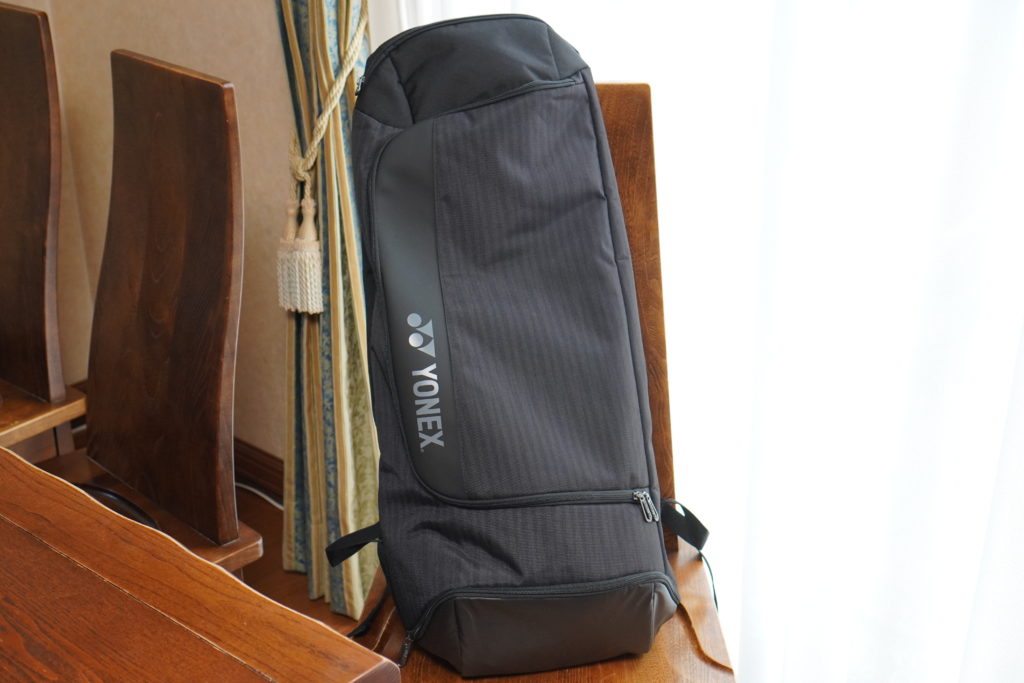 Yonex（ヨネックス）ラケットバックパック（テニス2本用）収納力とサイズ感│Diy-x-trail